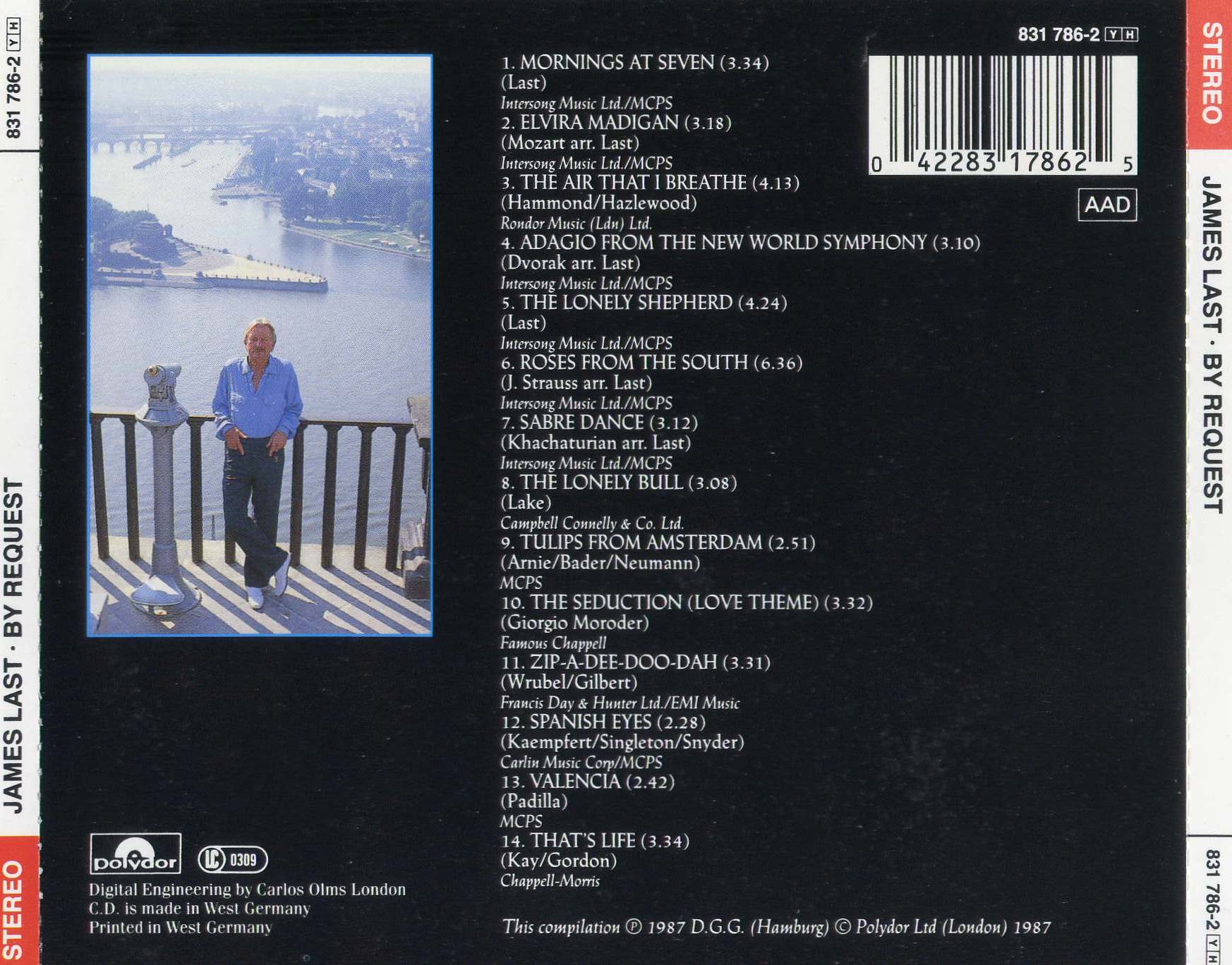 James Last By Request (1987) : Back | CD Covers | Cover Century | Over ...